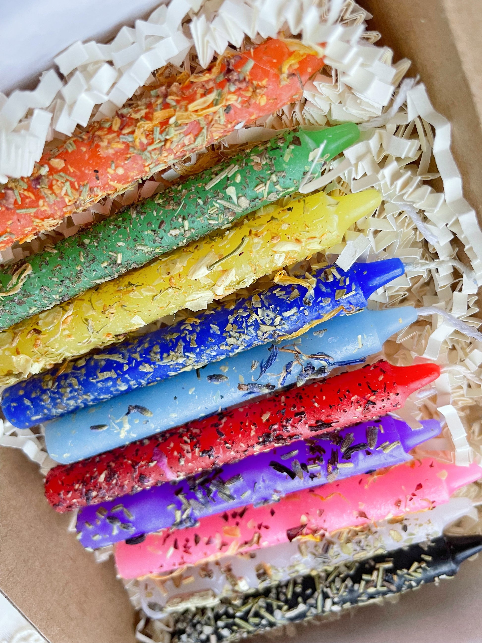 Herbal Chime Altar Candles – Nizhoni Diosa Spirit